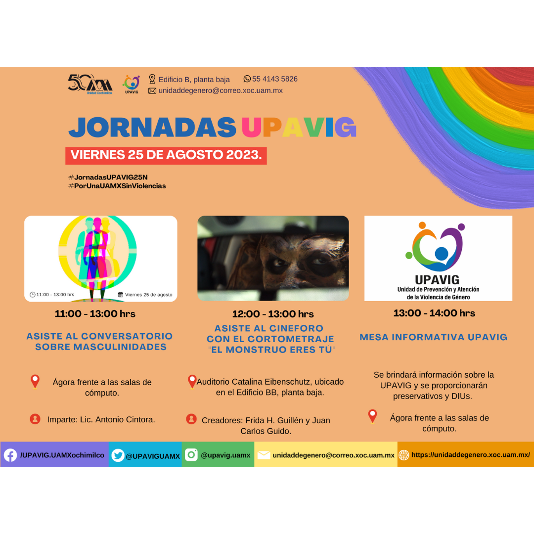 Jornadas UPAVIG 25N – UAM Xochimilco