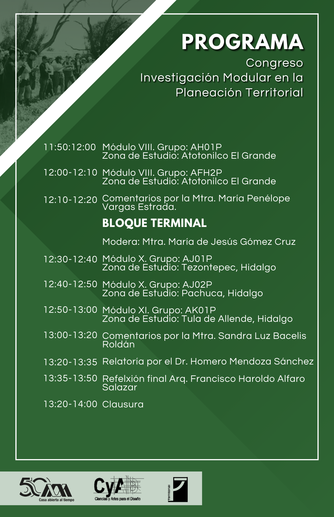 Congreso Investigación Modular en Planeación Territorial – UAM Xochimilco