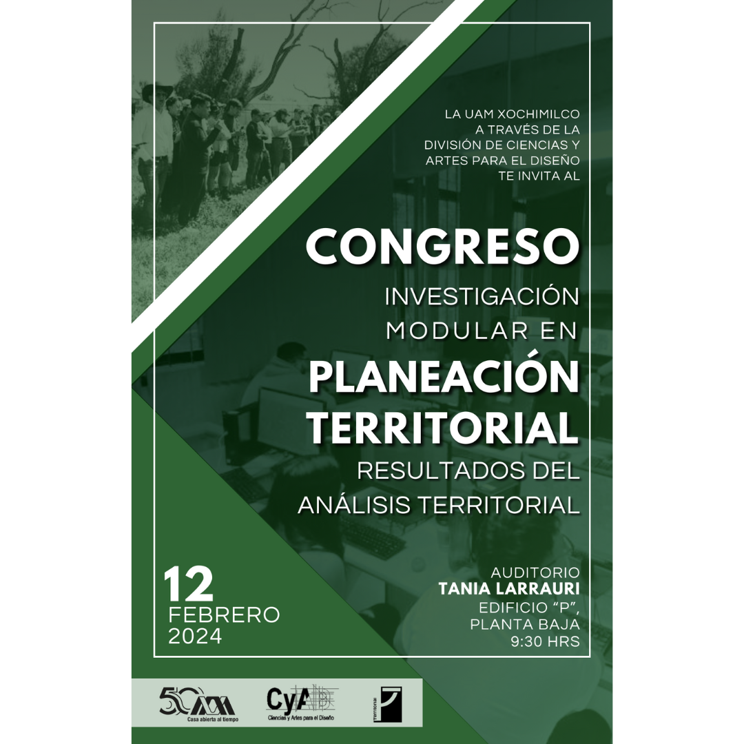 Congreso Investigación Modular en Planeación Territorial – UAM Xochimilco