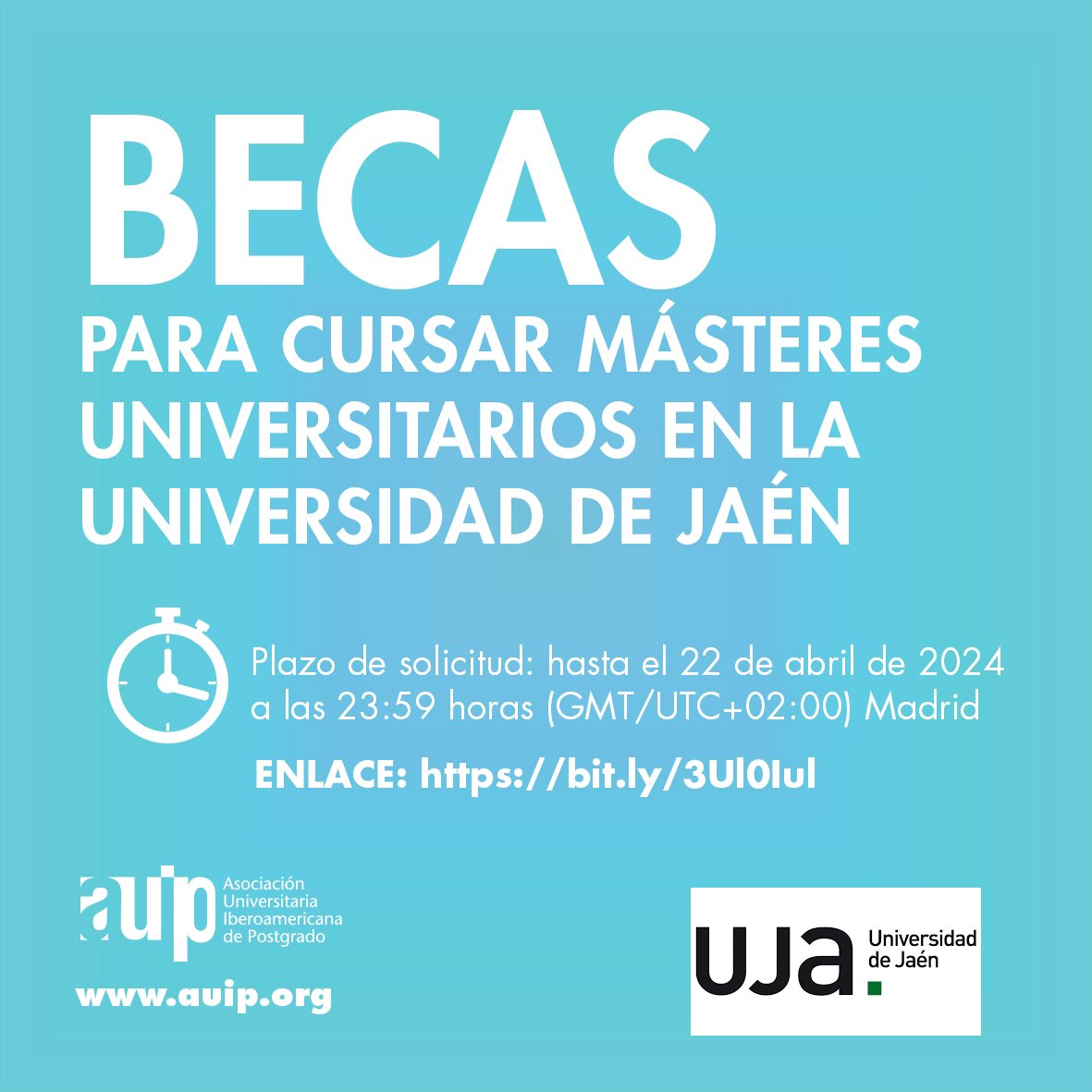 AUIP: Becas para cursar másteres universitarios en la Universidad de Jaén 2024 – UAM Xochimilco