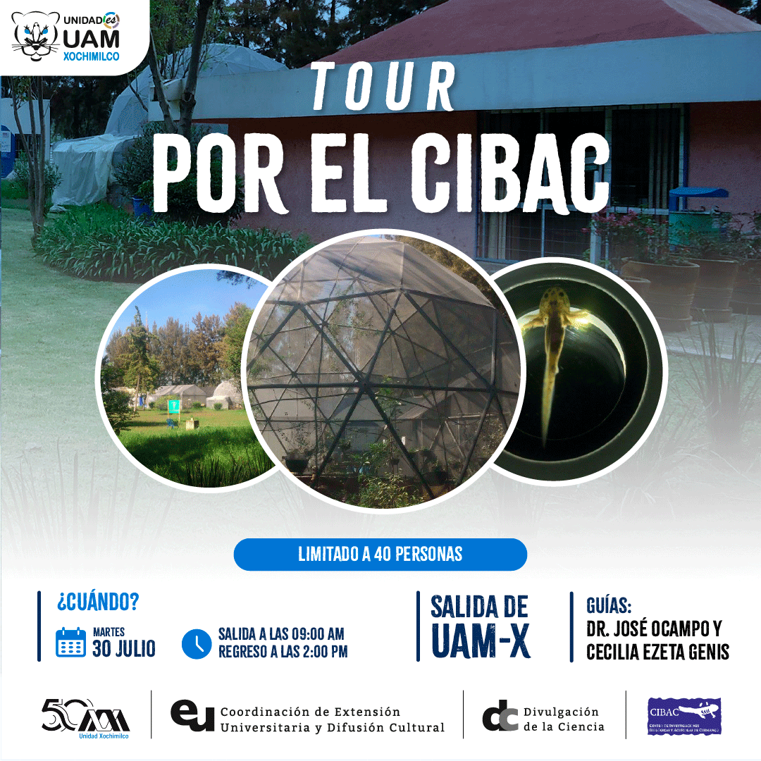 Visita de divulgación al CIBAC – UAM Xochimilco