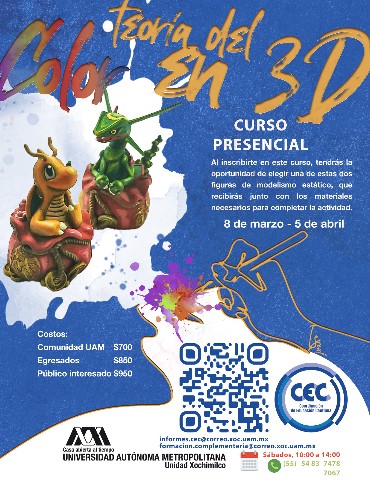 Curso: Teoría del Color en 3D – UAM Xochimilco